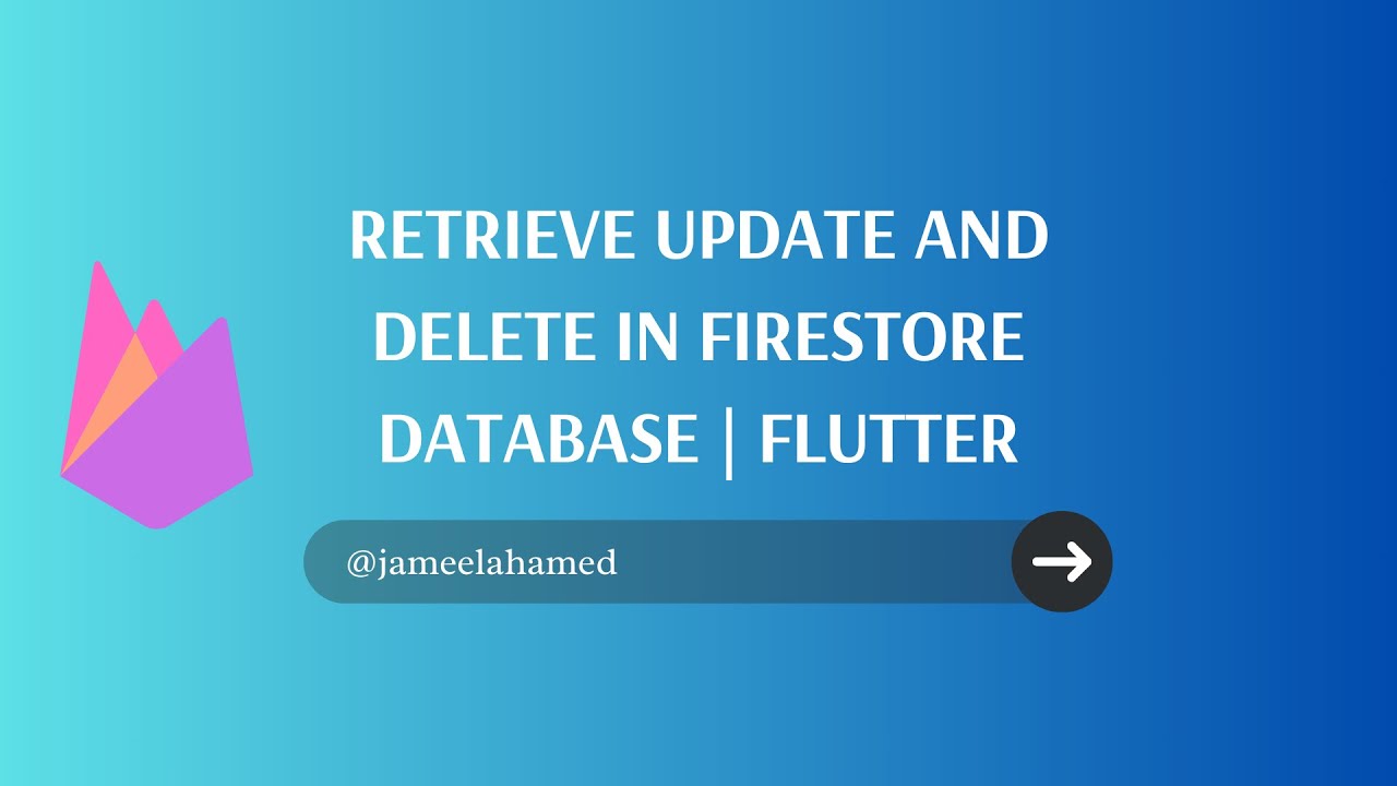 Retrieve And Update Data From Firebase Firestore Database Flutter