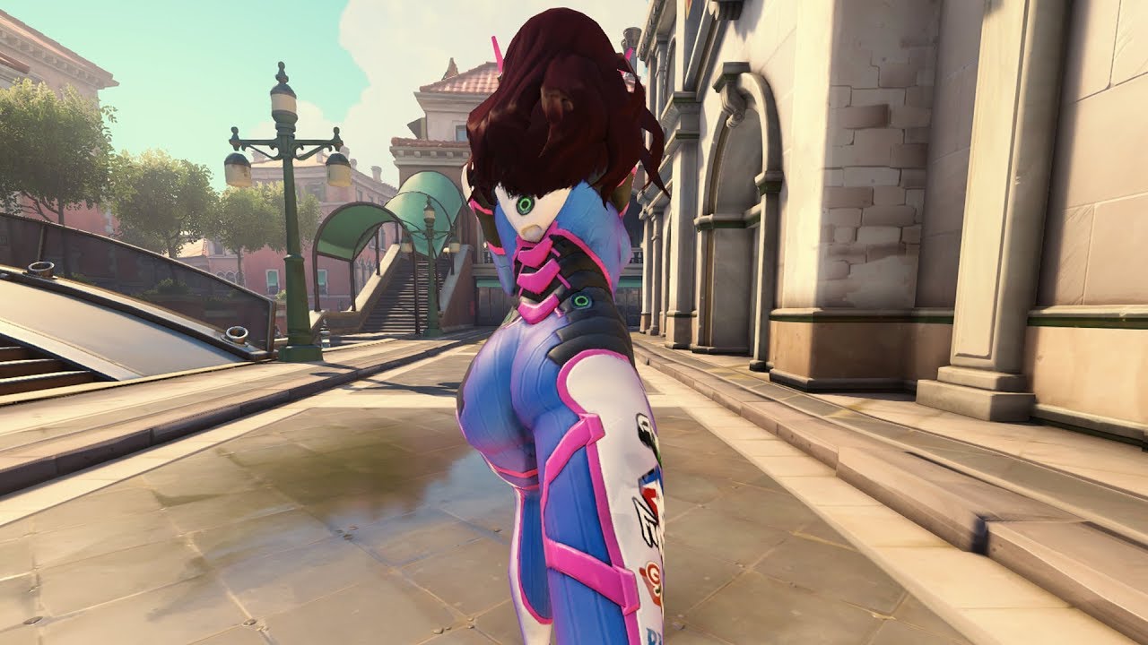 D Va S Walk Animationâ Overwatch Youtube