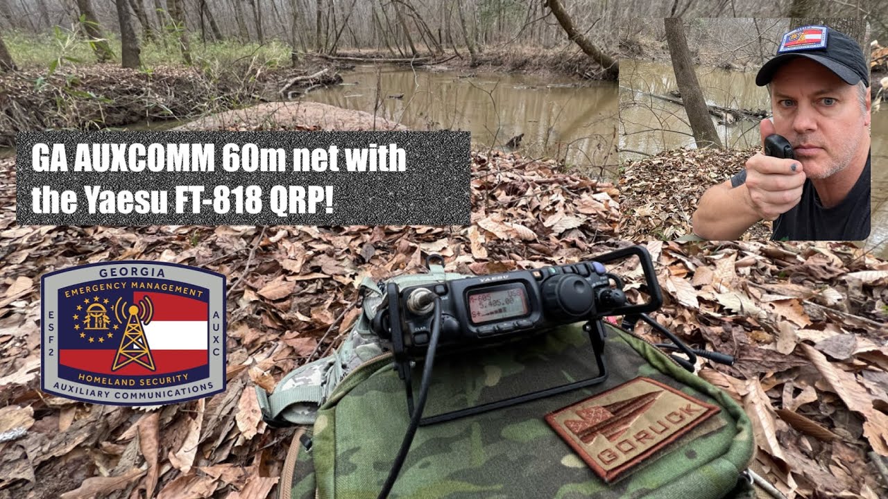 Respect For The Discontinued Yaesu Ft 818 Checking Into The Georgia