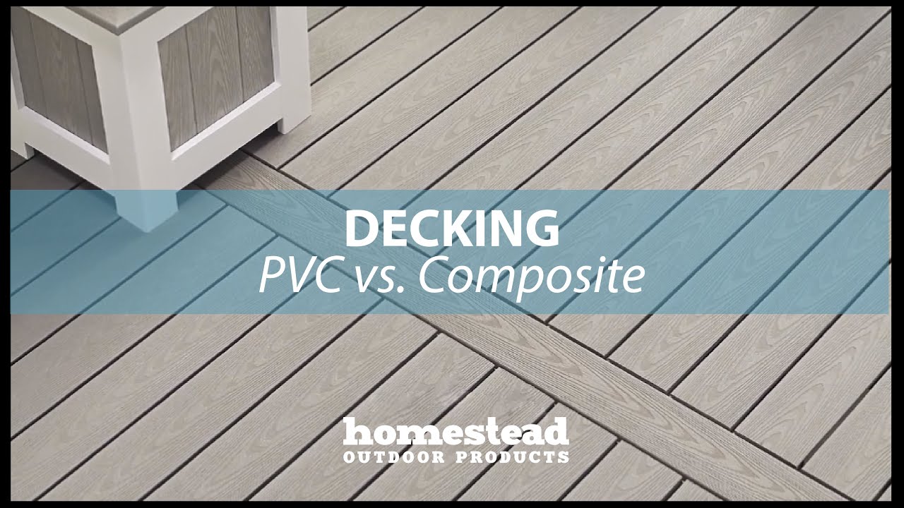 Decking Pvc Vs Composite Youtube