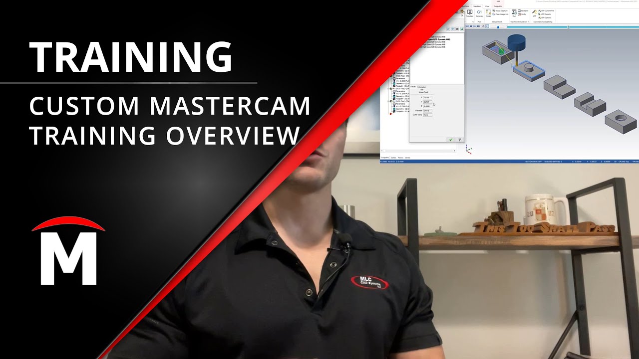 Custom Mastercam Training Overview Youtube