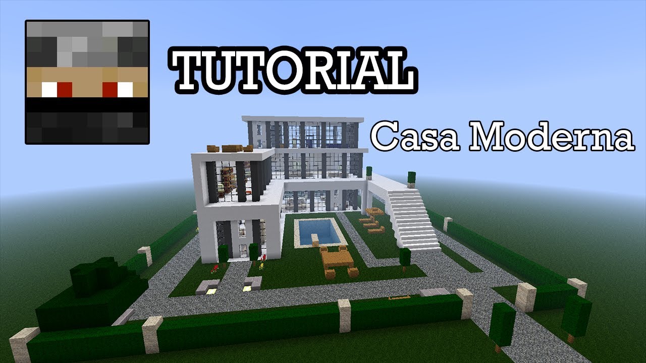 Minecraft Tutorial Casa Moderna Download Youtube