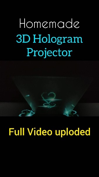 3d Hologram Projector Shorts Hologram Hologramprojector 3dhologram