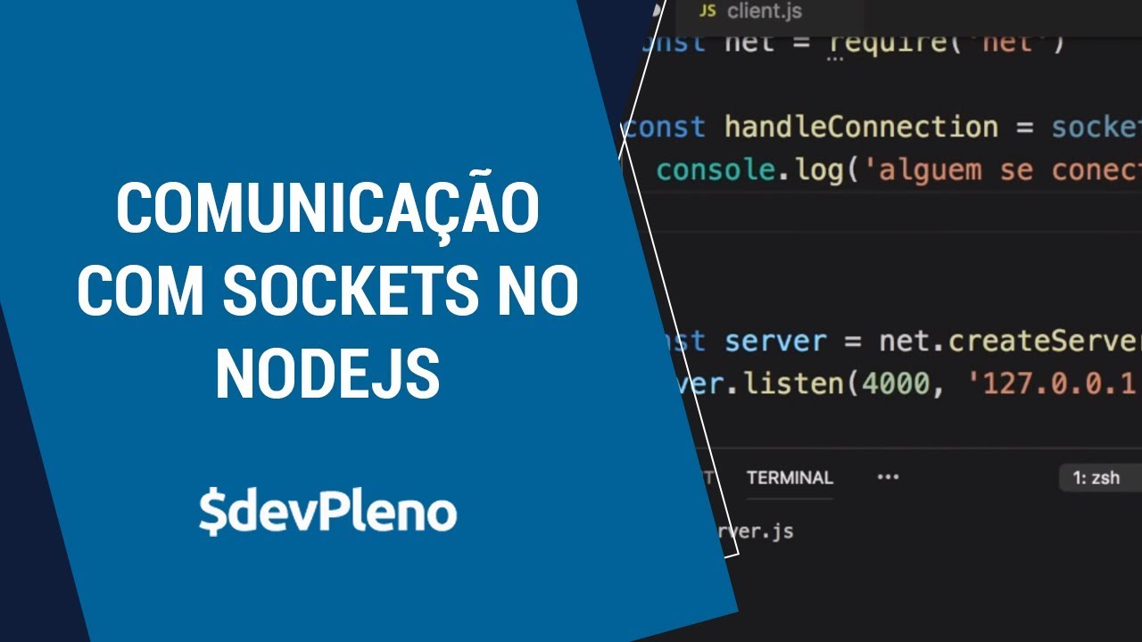 Comunicação Com Sockets No Nodejs Youtube