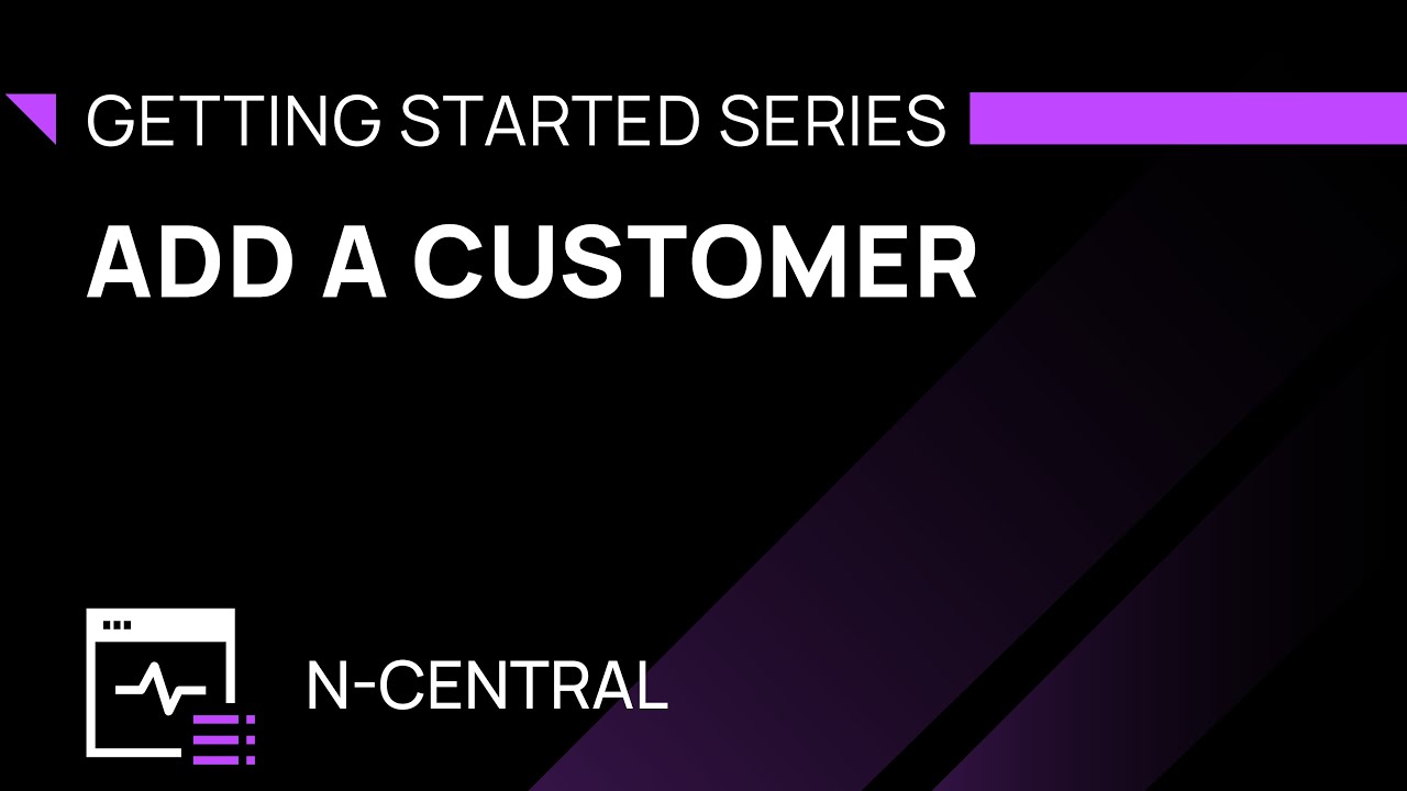 Add A Customer Youtube