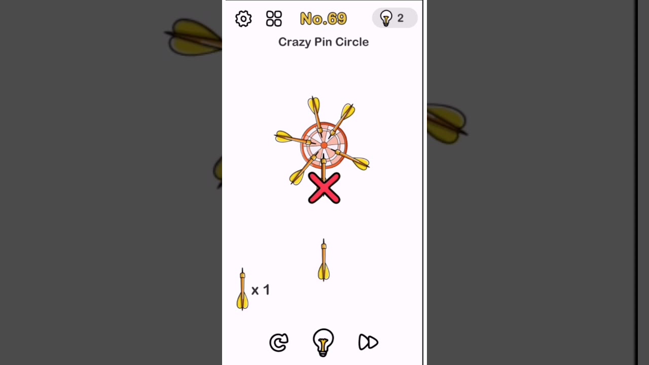Brain Out Level 69 Crazy Pin Circle Puzzle Walkthrough Solution Youtube