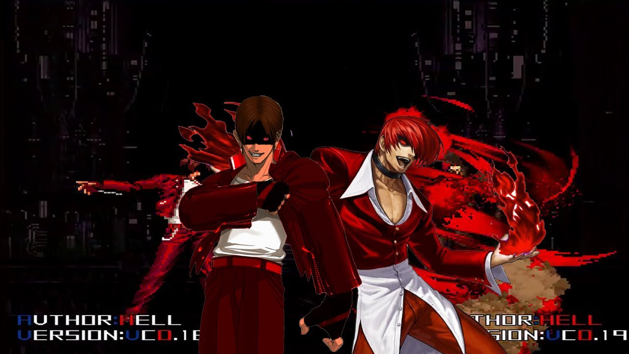 Mugen Clone Blood Kyo Vs Clone Blood Iori 血炎京 Vs 血炎八神 Youtube