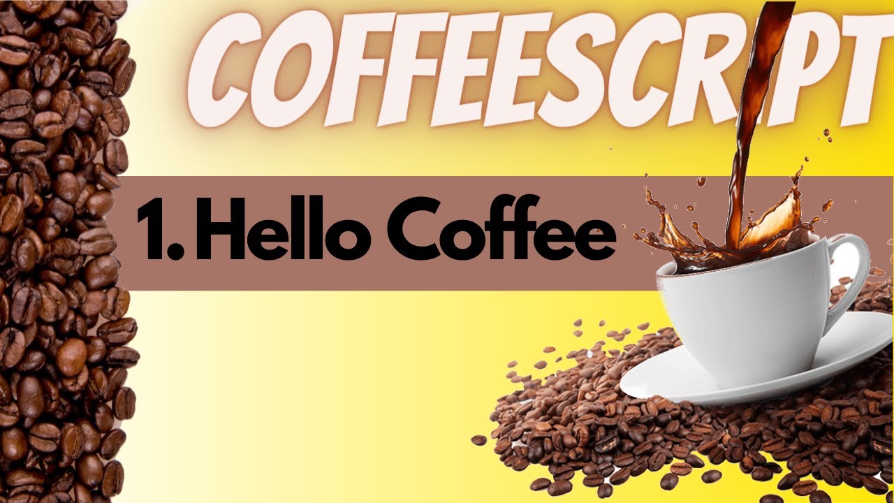 Coffeescript 1 Setup And Hello World Youtube