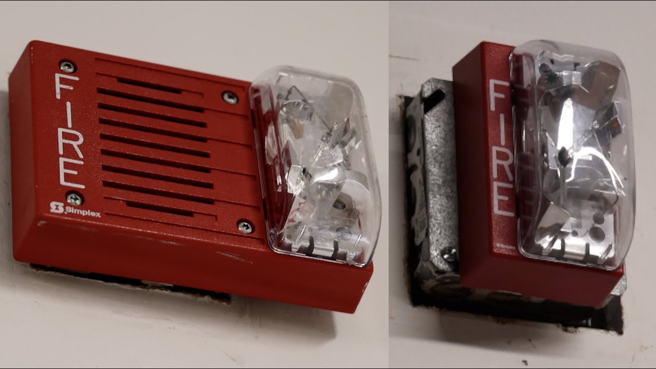 1990s Simplex Fire Alarm Testing Kidde System Test 25 Youtube