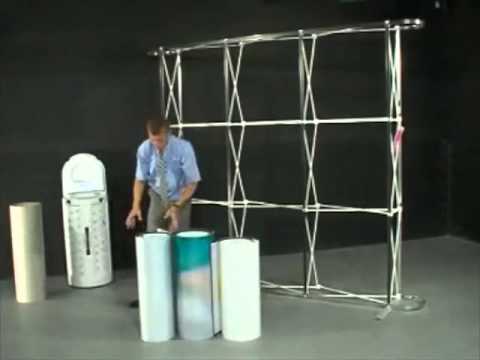 Portable Backdrop Installation Guide By Event Pro Youtube