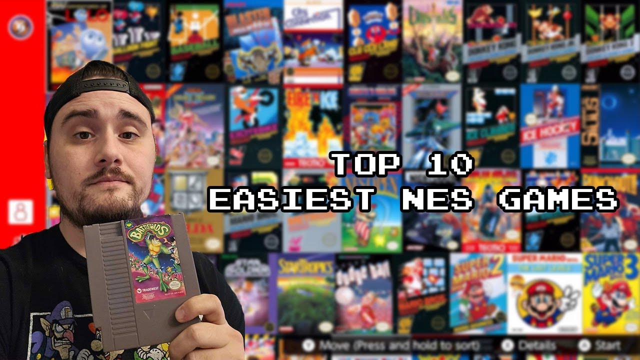Top 10 Easiest Nes Games Youtube