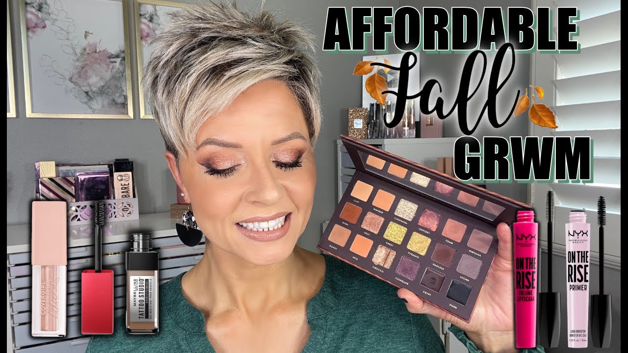 Fall Grwm Trying Lots Of New Affordable Makeup Youtube