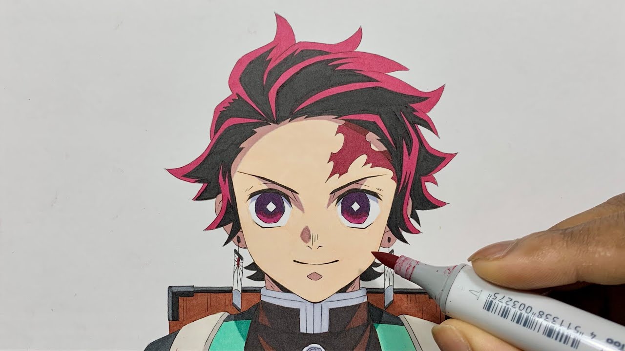 How To Draw Tanjiro Kamado Demon Slayer Easy Step By Step Youtube – Eroppa