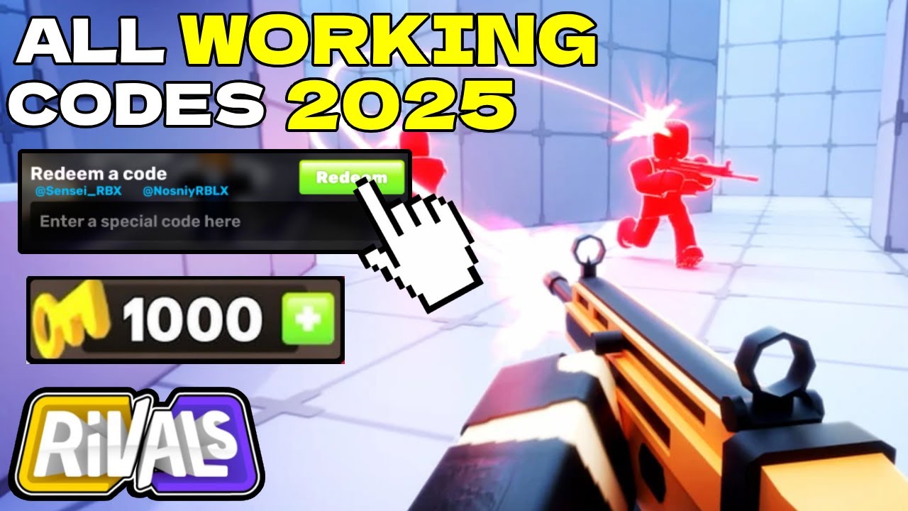 New All Working Codes For Rivals In January 2026 Roblox Rivals