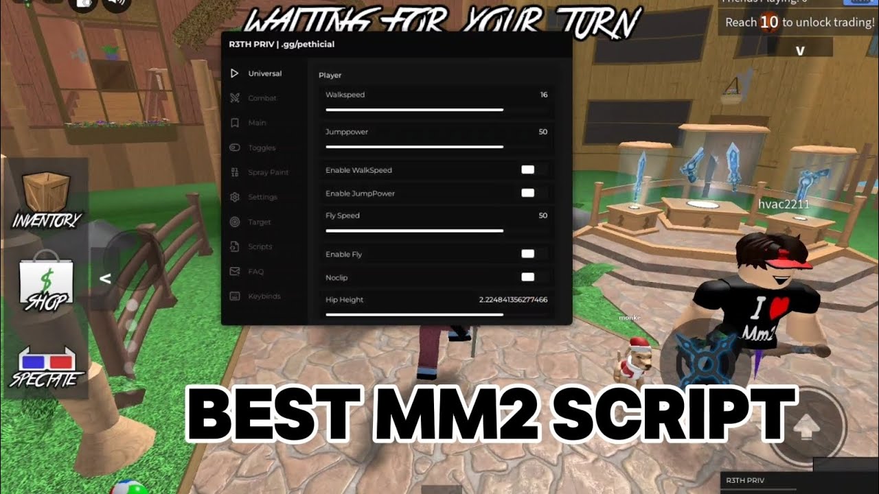 Op Mm2 Script Mobile Pc Pastebin Youtube