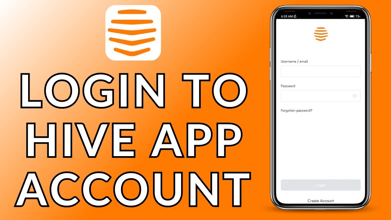 Hive App Account Sign In How To Log In To Your Hive App Account Youtube