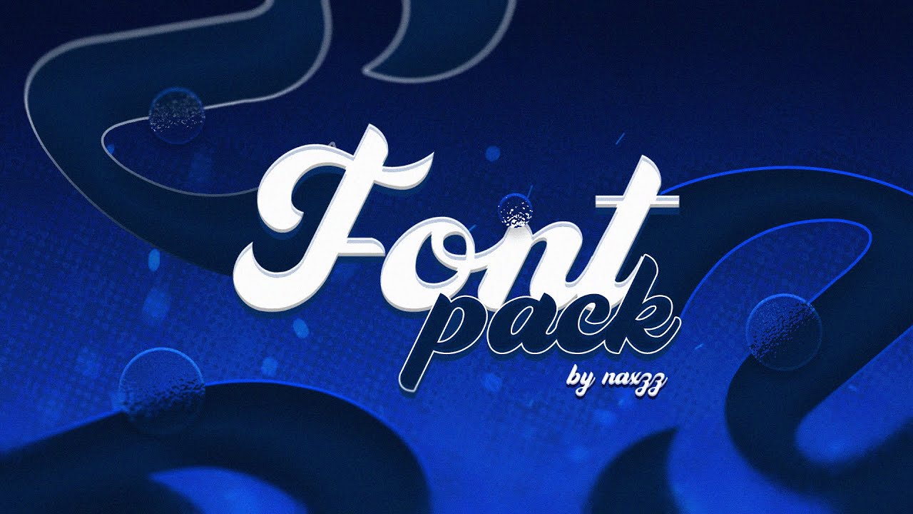 The Best Free Font Pack 100 Fonts Free Download Youtube