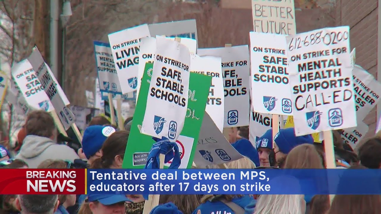 Mpls Educators School District Reach Tentative Contract Agreement