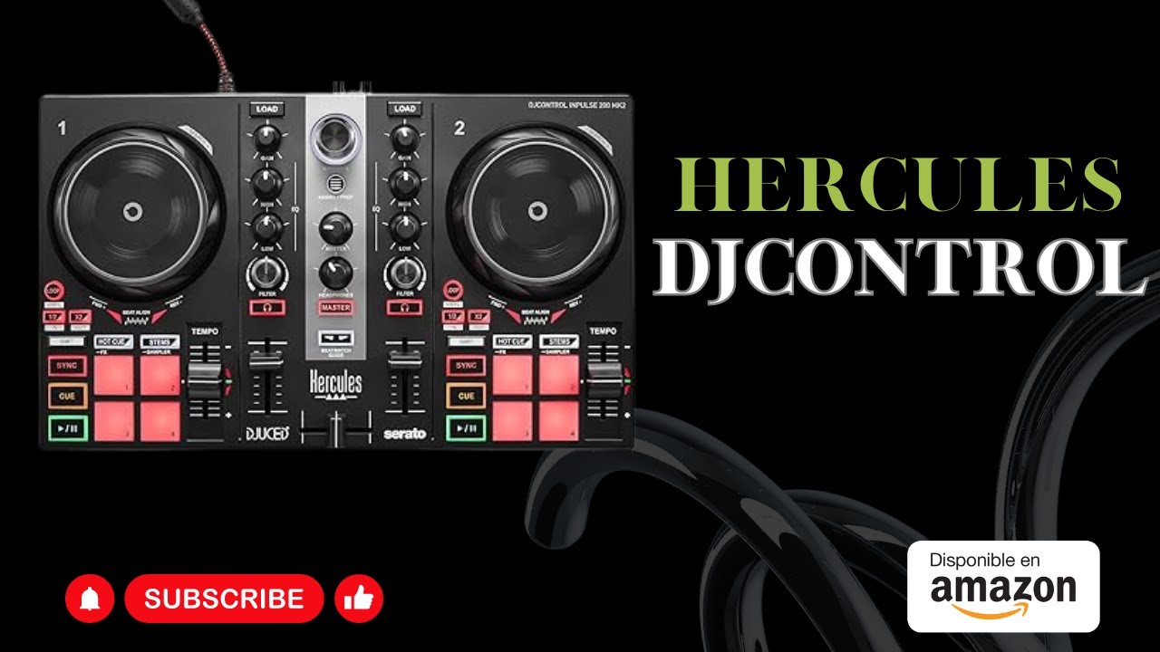Hercules Djcontrol Inpulse 200 Mk2 Controladora De Dj Optimo Para