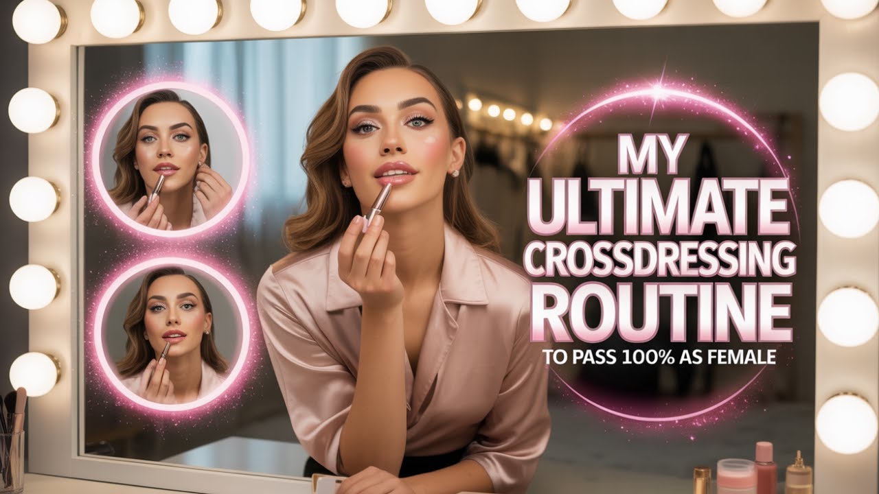 My Ultimate Crossdressing Routine To Pass 100 As Female Crossdressing