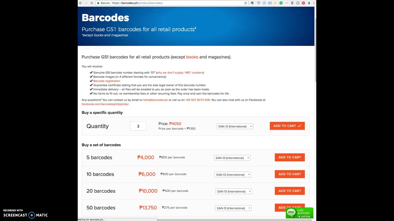 Barcodes Philippines Introduction Youtube
