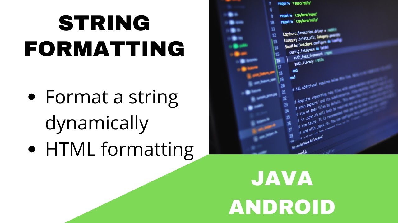 String Formatting Java 8 At Marsha Shain Blog