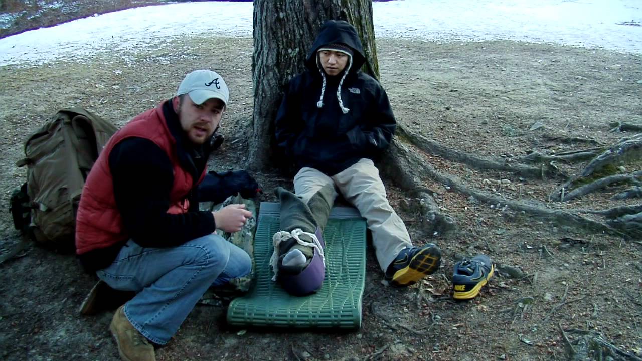 Wilderness Medic Improvised Leg Splint Outdoor Survival Nation