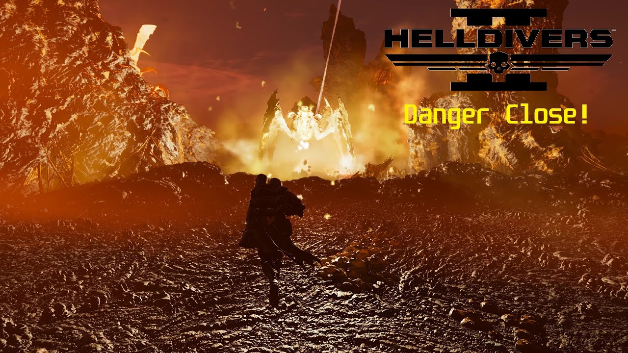 Danger Close Orbital Precision Strike 23 Helldivers 2 Youtube