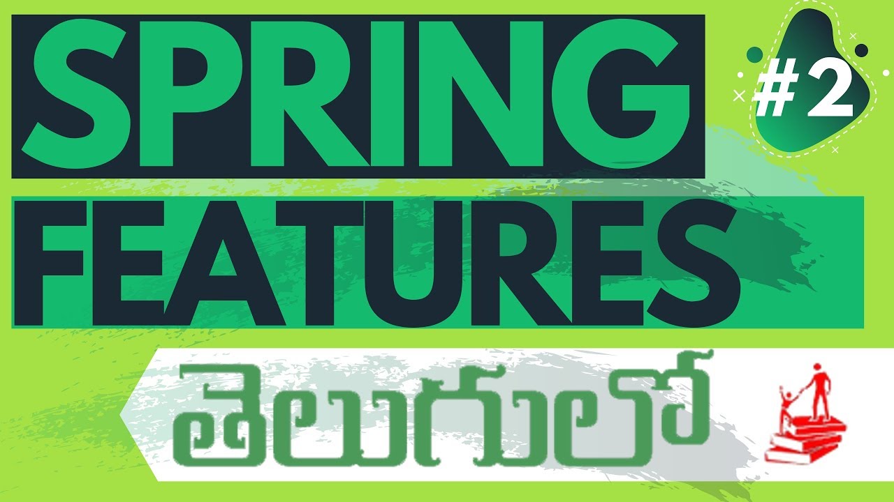 Java In Telugu Spring Features In Telugu Youtube