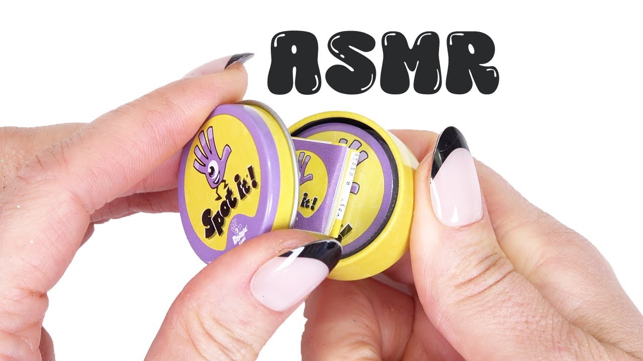 Asmr Worlds Smallest Spot It Game Opening Relaxing No Talking Sounds