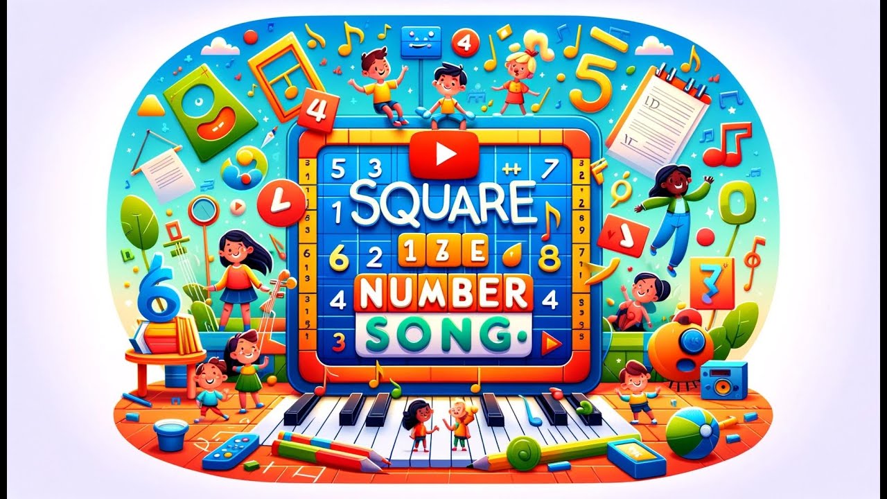 рџ ў Square Number Song A Catchy Tune For Mastering Maths Fun