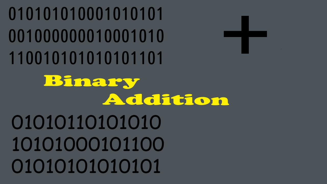 Binary Addition Youtube