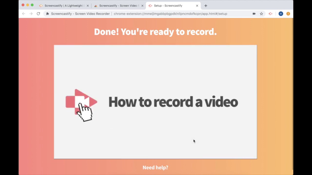 Install The Screencastify Extension Youtube