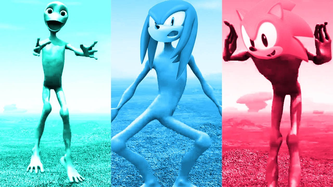 Alien Dance Vs Funny Sonic Vs Dame Tu Cosita Vs Funny Alien Dance Vs