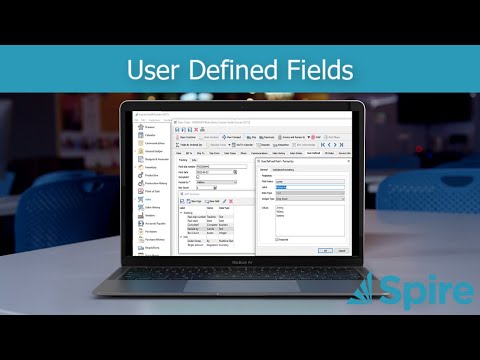 Spire User Defined Fields Youtube