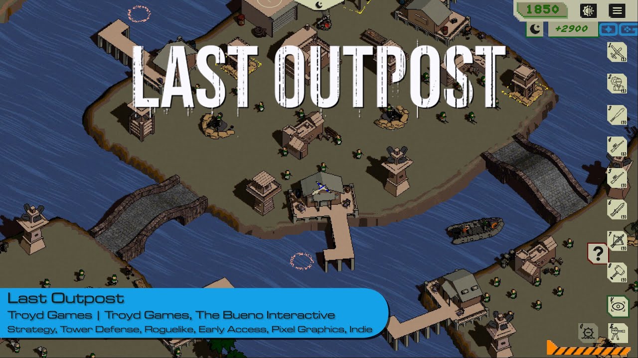 Last Outpost Surviving The Night Gameplay Youtube