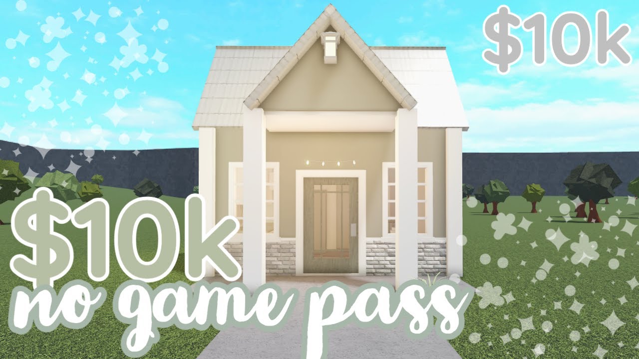 House Bloxburg No Gamepass 10k At Pam Kirkland Blog