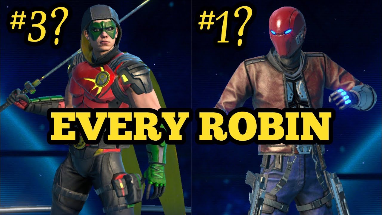 Ranking Every Robin Character Worst To Best Injustice 2 Mobile