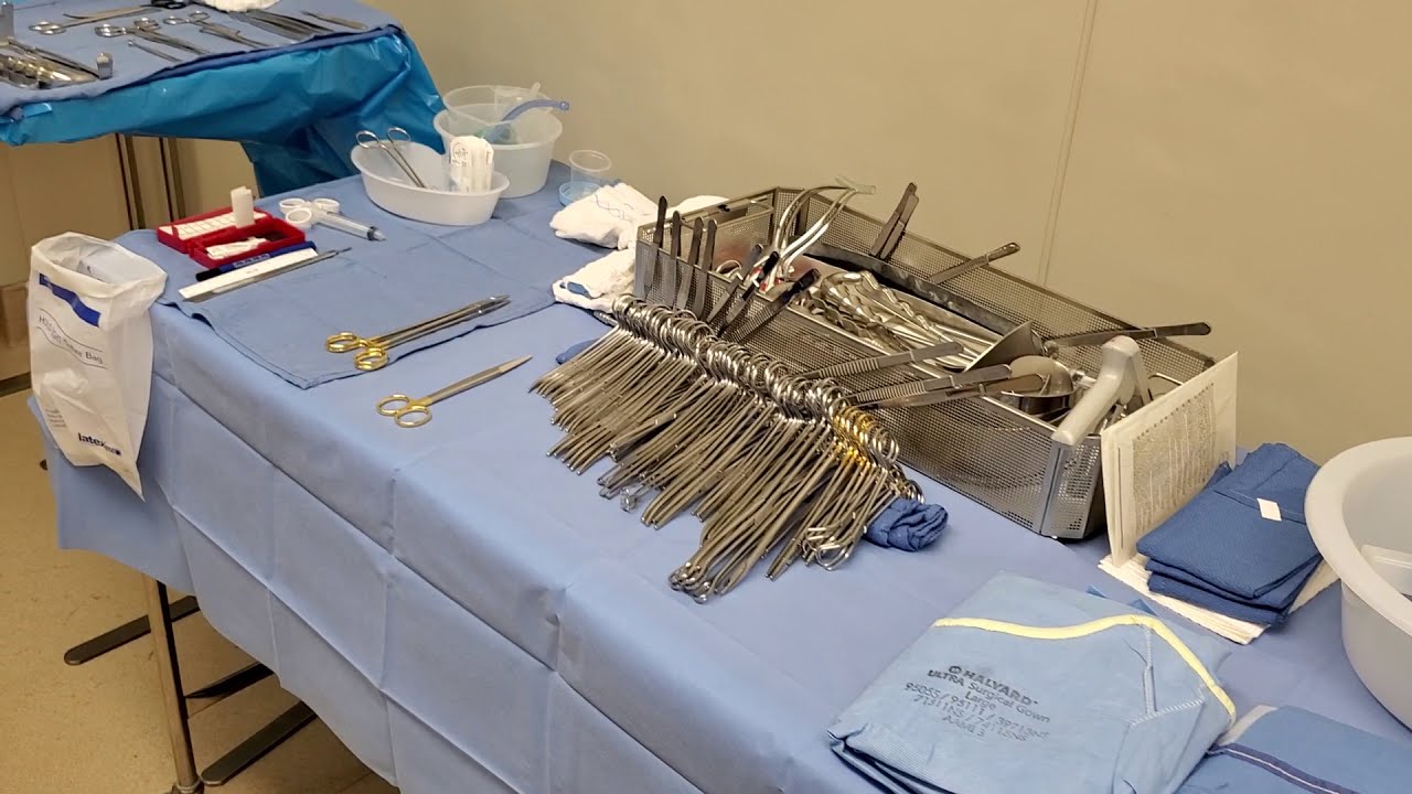 Basic Set Up Open Inguinal Hernia Youtube