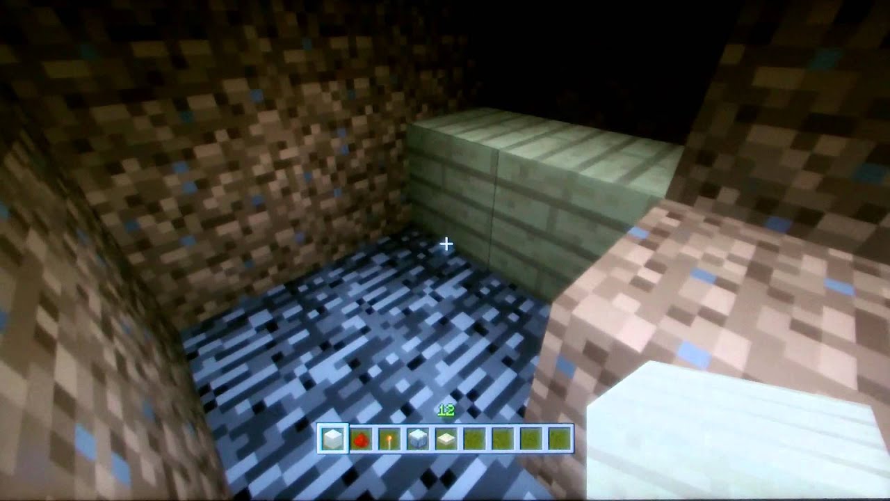 Minecraft Tutorial 2x3 Piston Door Youtube