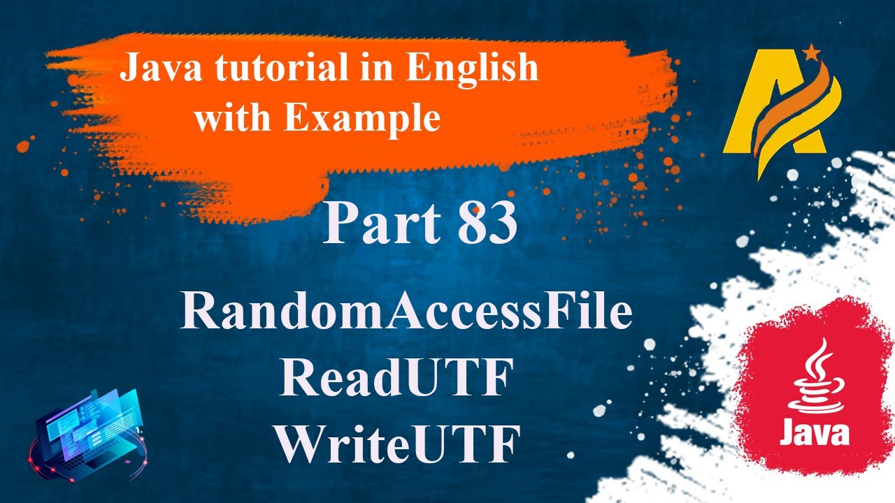 Java Tutorial Randomaccessfile Writeutf Readutf Youtube