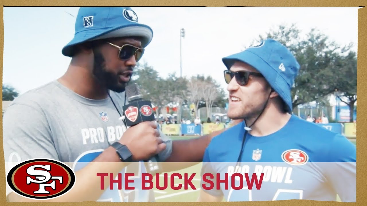 Deforest Buckner Interviews Kyle Juszczyk At 2019 Pro Bowl The Buck