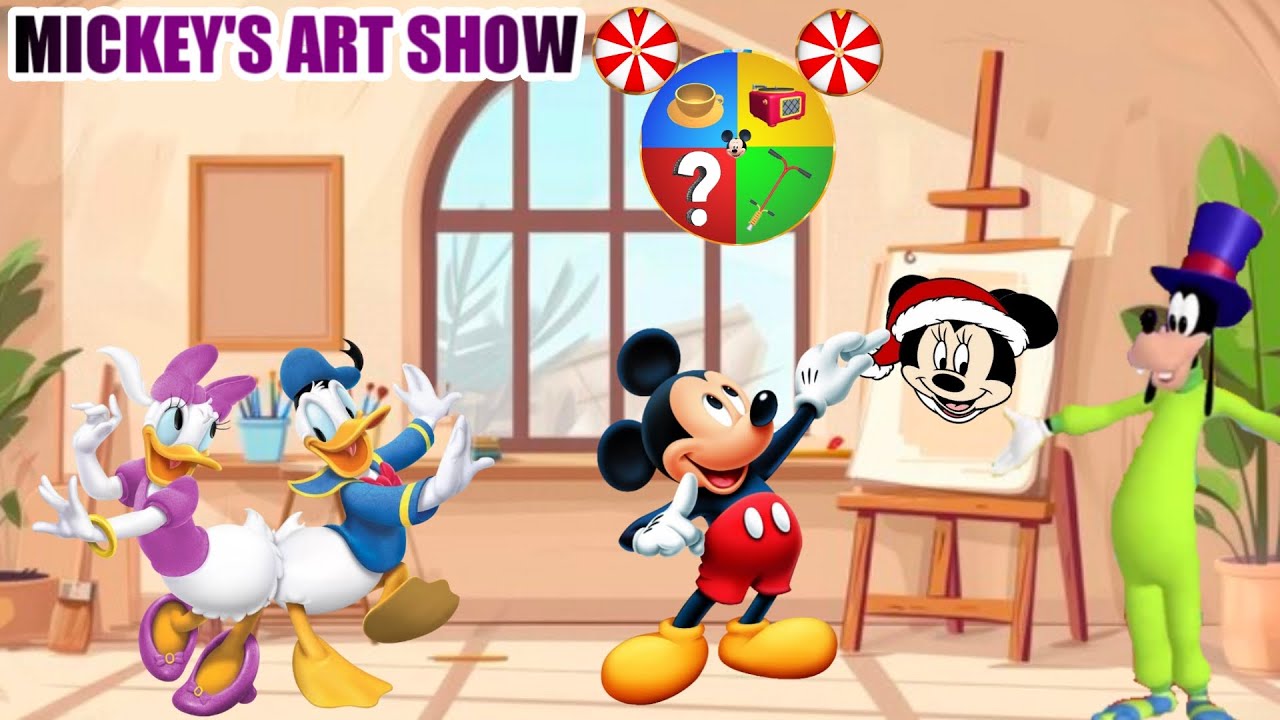Mickey Mouse Clubhouse Mickey S Art Show Oh Toodles Compilation Youtube