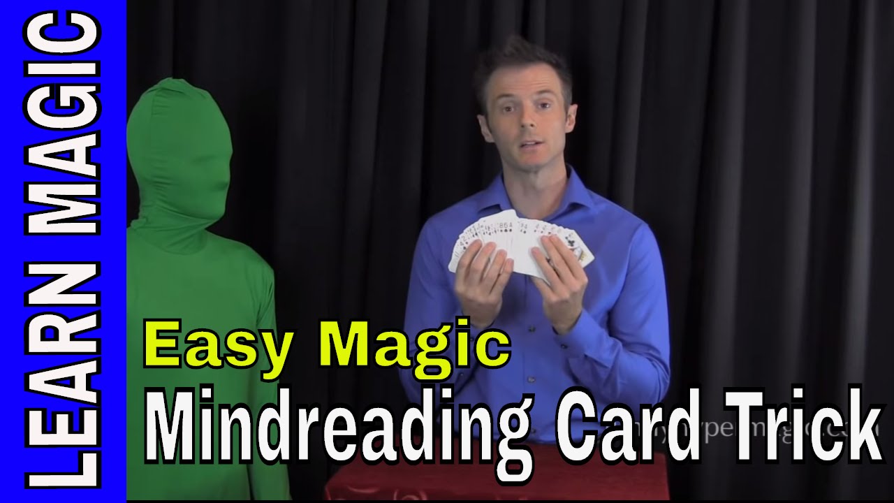 Magic Trick Revealed Mind Reading Card Trick Youtube