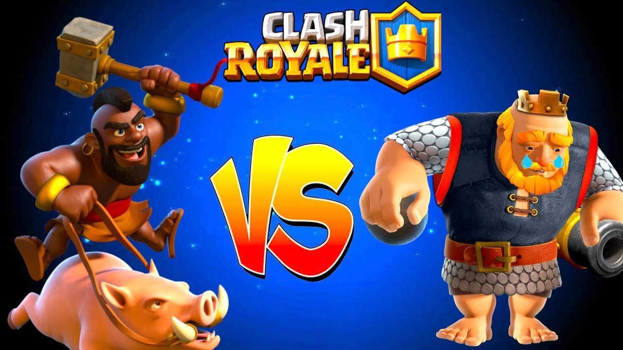 How To Beat Royal Giant With 2 6 Hog Rider Clash Royale Youtube