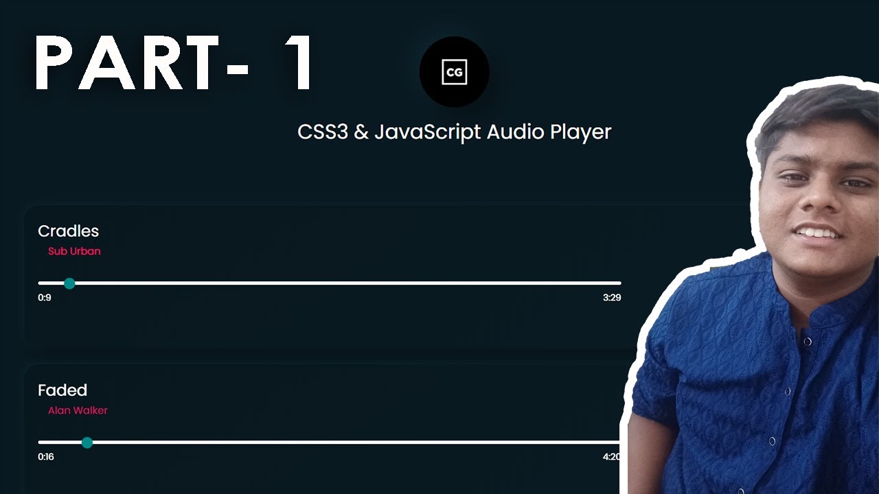 Creating An Audio Player With Animations Using Js And Css Part 1