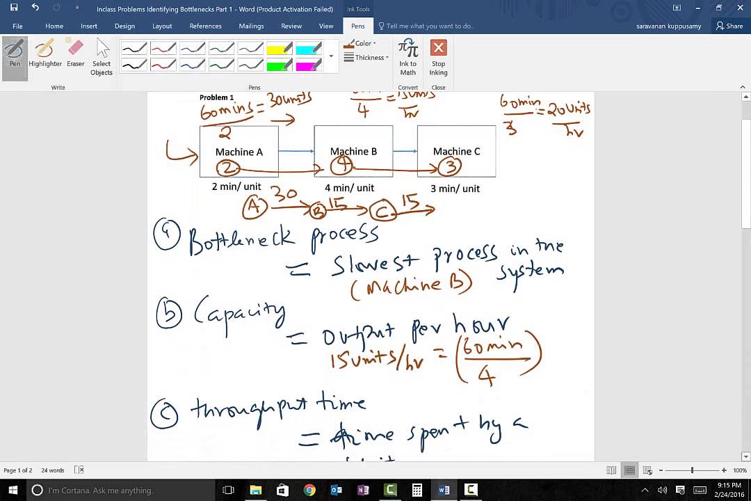 Capacity Equation Operations Management Tessshebaylo