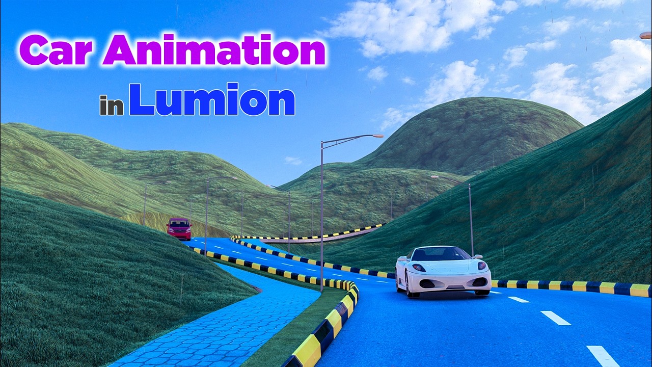 Creating A Moving Car Animation In Lumion Full Tutorial Step By