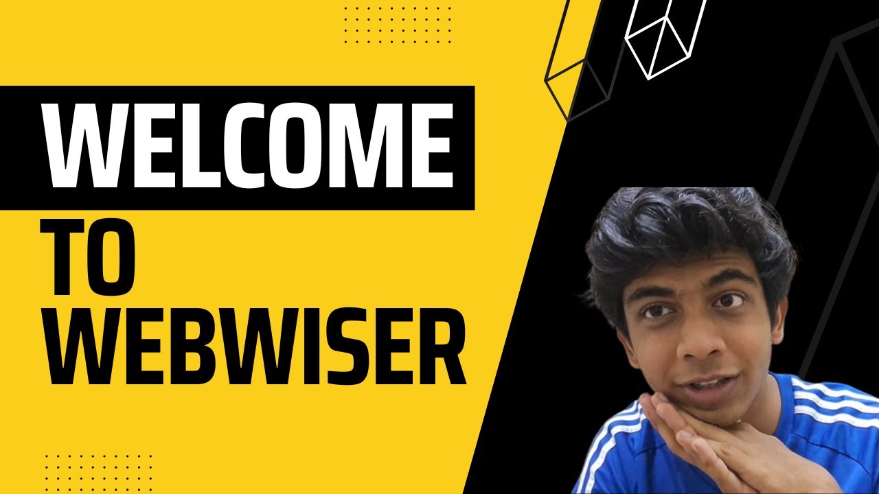 Welcome To Webwiser Your Gateway To Web Development Youtube