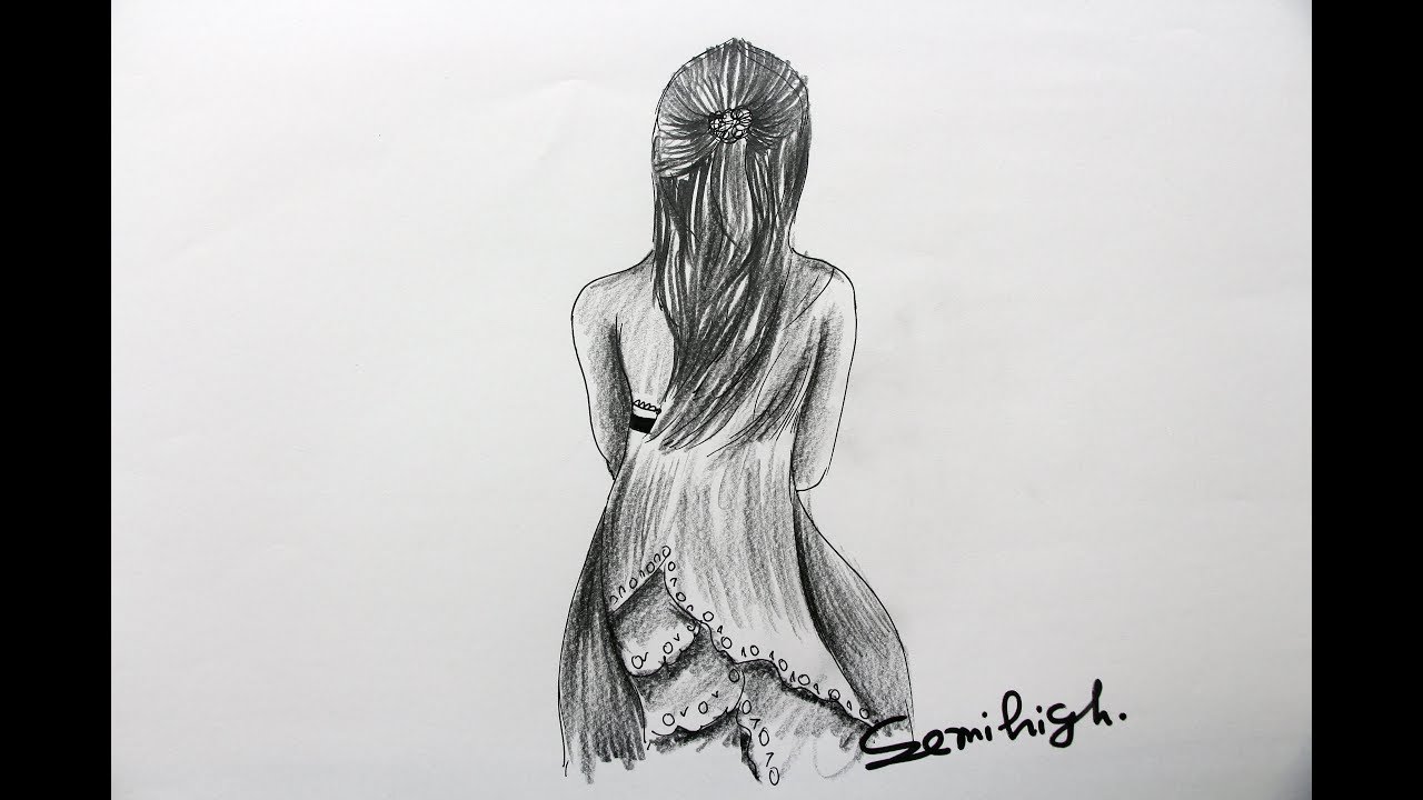 Pencil Sketch Female Body At Sarah Dobell Blog